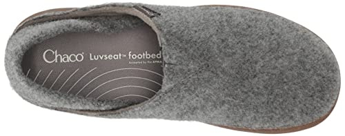 Chaco Women's Revel Moccasin, Gray, 8