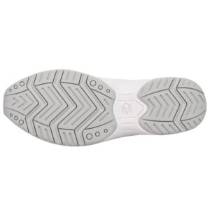 Easy Spirit Traveltime Athletic Slip-On Women's Slip On 6 B(M) US White-Silver-Glitter