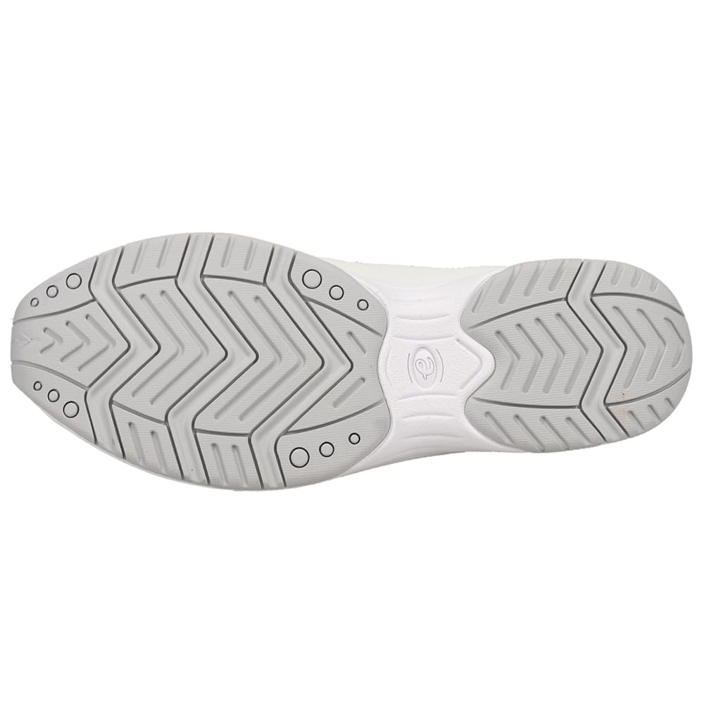 Easy Spirit Traveltime Athletic Slip-On Women's Slip On 6 B(M) US White-Silver-Glitter