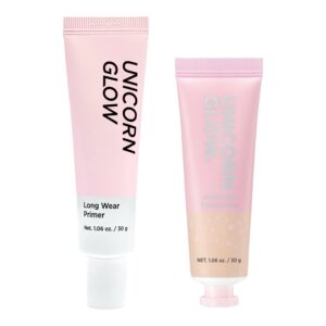 unicorn glow long wear primer + hydrating foundation #1 light