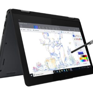 Lenovo ThinkPad Yoga 11e Gen 5 11.6" 2-in-1 Touchscreen Laptop (Intel Pentium N5030, 8GB RAM, 256GB SSD, Webcam) Ruggedized & Water Resistant for Student & School, Type-C, Wi-Fi, IST Pen, Win 11 Home