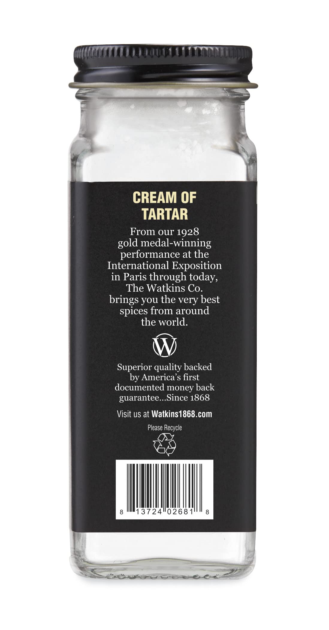 Watkins Cream of Tartar, 4.4 oz., 1 Count