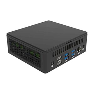 mini pc windows 11 or linux ubuntu, intel core i7 1165g7, desktop computer, ba04, type-c thundbolt 4.0 usb 4.0, mini dp 8k, 2 x hdmi, 4 display output support, 64g ram 512g nvme 1tb hdd