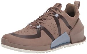 ecco women's biom 2.0 lace cross trainer, taupe nubuck, 10-10.5