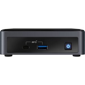 intel nuc 10 performance nuc10i7fnkn barebone system - mini pc - socket bga-1528-1 x processor support core i7 10th gen i7-10710u hexa-core (6 core)