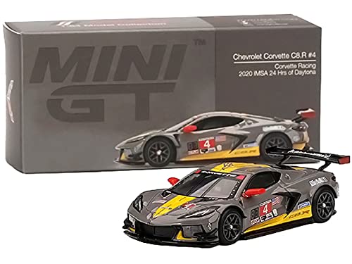 Truescale Miniatures Chevy Corvette C8.R #4 IMSA 24H of Daytona (2020) Limited Edition to 3600 Pieces Worldwide 1/64 Diecast Model Car by True Scale Miniatures MGT00254