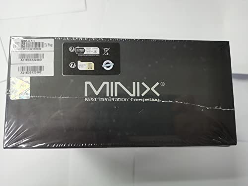 MINIX NGC-5 Pro, Intel i5-10210U 8GB/256GB NVMe SSD Windows 11 Pro Mini PC, Triple 4K @ 60Hz Display/HDMI 2.0/ USB-C/DP/Wi-Fi6/ 2xGigabit Ethernet/4USB 3.1. Support 4G LTE, SSD (SATA), Auto Power On