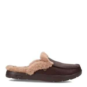 Skechers Women's GO Lounge Arch Fit Lounge - Restful Mules, Chocolate, 9