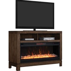 ChimneyFree Gifford Media Console & 42" Firebox - Prairie Brown, 42MM6205-M374 & 42II042FGT