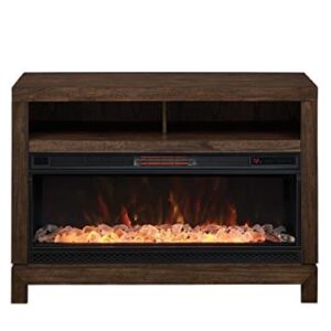 ChimneyFree Gifford Media Console & 42" Firebox - Prairie Brown, 42MM6205-M374 & 42II042FGT