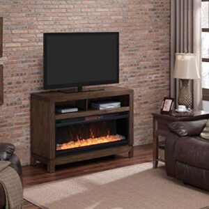 ChimneyFree Gifford Media Console & 42" Firebox - Prairie Brown, 42MM6205-M374 & 42II042FGT