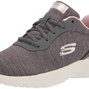 Skechers Sport Women's Women's Skech-AIR Dynamight Sneaker, CCPK=Charcoal/Pink, 5.5