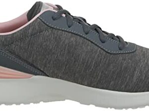 Skechers Sport Women's Women's Skech-AIR Dynamight Sneaker, CCPK=Charcoal/Pink, 5.5