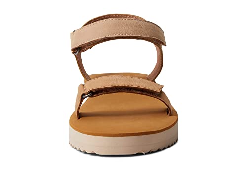 Madewell The Maggie Sandal in Colorblock Sandstone Multi 9 M