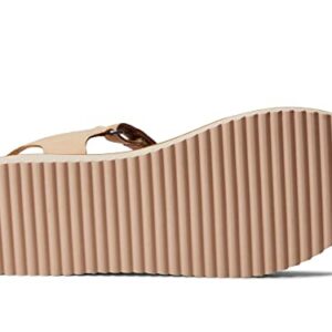 Madewell The Maggie Sandal in Colorblock Sandstone Multi 9 M