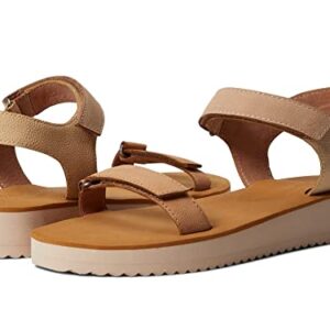 Madewell The Maggie Sandal in Colorblock Sandstone Multi 9 M