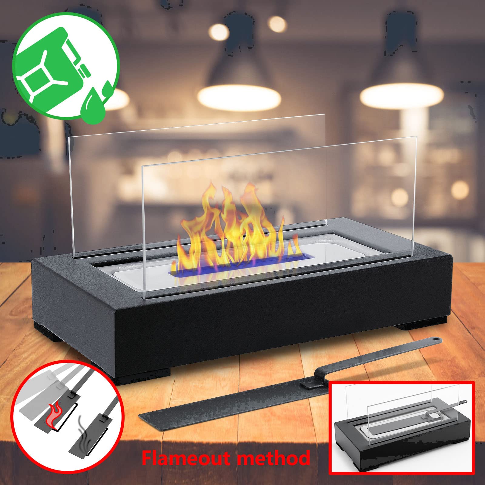 Portable Tabletop Ethanol Fireplace