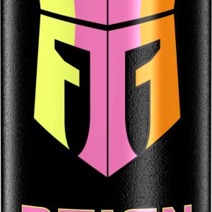 REIGN Total Body Fuel, Reignbow Sherbet, Fitness & Performance Drink, 16 Fl Oz (Pack of 12)