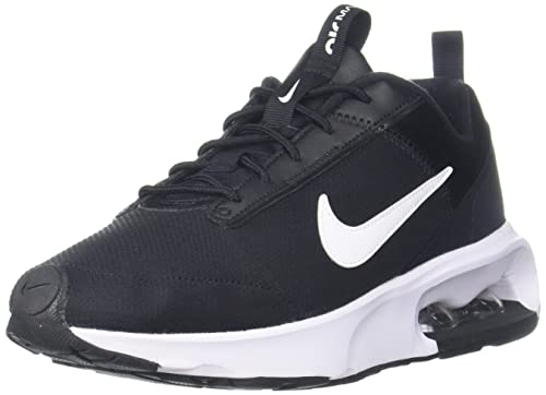 Nike Women's Air Max INTRLK Lite Shoes, Black/White/Anthracite, 8