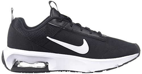 Nike Women's Air Max INTRLK Lite Shoes, Black/White/Anthracite, 8