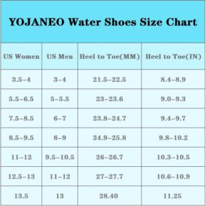 YOJANEO Water Shoes for Women and Men Barefoot Sand Socks for Beach Swim Surf Yoga Exercise（GY,38-39） Grey