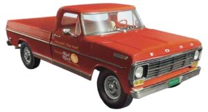 moebius models 2564 1:25 1968 f0rd f-250 custom cab pickup plastic model kit