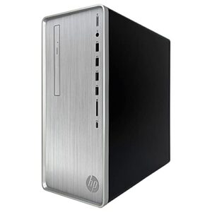 HP Pavilion TP01 Tower Desktop Computer - AMD Ryzen 5 5600G 6-Core up to 4.40 GHz Processor, 16GB DDR4 RAM, 1TB Hard Drive, AMD Radeon Graphics, DVD-Writer, Windows 11 Pro