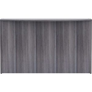 Lorell Essentials Reception Desk, Gray