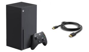 next gen console bundle - xbox series x 1tb + 8k premium hdmi cable - 4 feet- 48gbps hight speed hdr for gaming console (renewed)