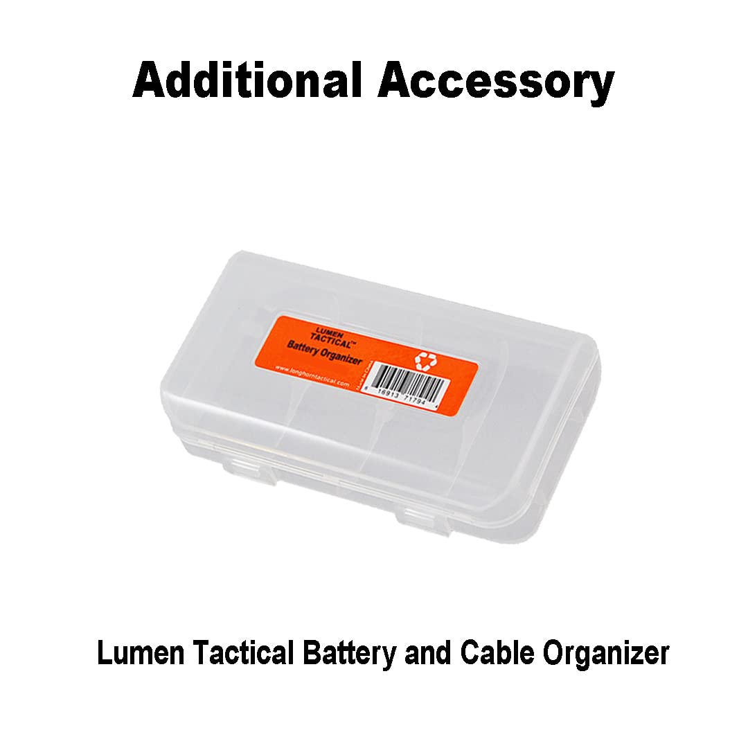 Nitecore HC68 Focusable Headlamp, 2000 Lumen USB-C Rechargeable with Battery, White and Red Light and LumenTac Organizer