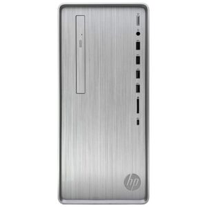 hp pavilion tp01 tower desktop computer - amd ryzen 5 5600g 6-core up to 4.40 ghz processor, 32gb ddr4 ram, 256gb ssd + 4tb hdd, amd radeon graphics, dvd-writer, windows 11 pro