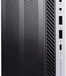 HP EliteDesk 800 G5 Mini - 9th Gen Intel Core i7-9700T 8-Core, 16GB DDR4 Memory, 512GB NVMe SSD, WiFi-6, Bluetooth 5.0, Intel UHD Graphics 630, Windows 10 Pro (Renewed) …