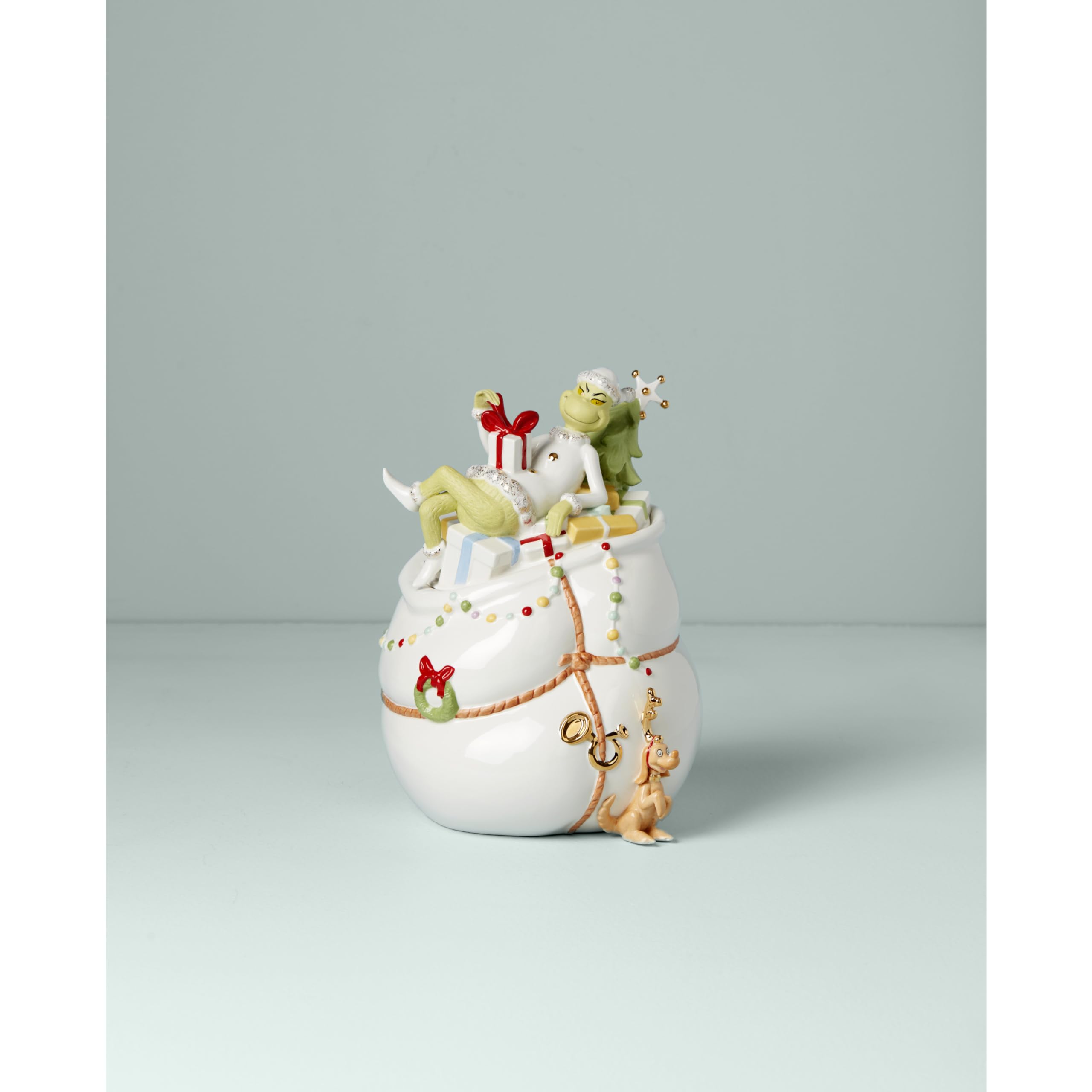 Lenox 894169 Merry Grinchmas Cookie Jar