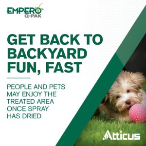 Atticus Empero Q-Pak Nutsedge Killer (Compare to SedgeHammer Plus) - (2 Pack) Turf Herbicide - Kills Nut Grass in Established Lawns, Ornamental Turfgrass, & Landscape Areas - Halosulfuron