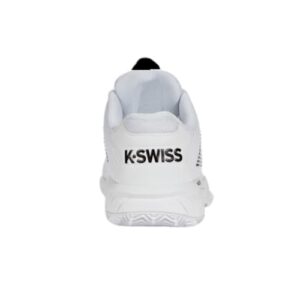 K-Swiss Women's Hypercourt Express 2 HB Tennis Shoe, White/Black, 9.5 M