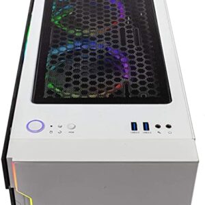 Skytech Gaming Archangel 3.0 Gaming PC Desktop – Intel Core i5 10400F 2.9 GHz, NVIDIA RTX 3060, 1TB NVME SSD, 16GB DDR4 RAM 3200, 600W Gold PSU, 11AC Wi-Fi, Windows 11 Home 64-bit,White