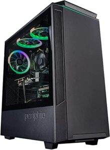 periphio ghoul prebuilt gaming pc - geforce gt 1030 (2gb) gpu| intel core i5-6500 cpu (3.6ghz turbo) | 1tb solid state ssd | 16gb ddr4 ram | windows 10 gaming desktop computer | wifi + bt