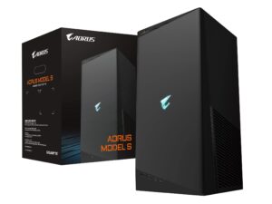 gigabyte aorus model s gaming pc computer desktop (intel i9-11900k, nvidia geforce rtx 3080 gddr6x 10gb, 32gb ddr4 ram, 3tb m.2 ssd) - gb-amsi9n8i-2051