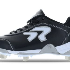 Ringor - Women's Dynasty 2.0 Spike Cleats (9 - Black/White)