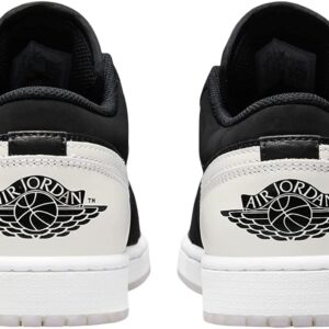 Nike Men's Air Jordan 1 Low Shoes, Black/Multi-color/White/Black, 9