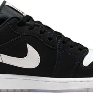 Nike Men's Air Jordan 1 Low Shoes, Black/Multi-color/White/Black, 9