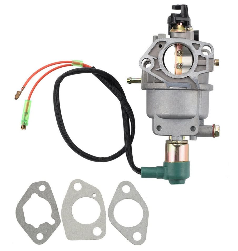 Carburetor Carb Replaces For Multiquip 3600 GA-3.6HA GA-3.6HZ GA6HB GA-6HEB GDP-5000H GDP-5H GDP-5HA GA-6HZR Generator 3600W 4000W 5000W 6000W Auto Choke with Solenoid