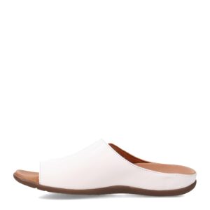 strive java women's comfortable and arch supportive sandals white - 8 medium