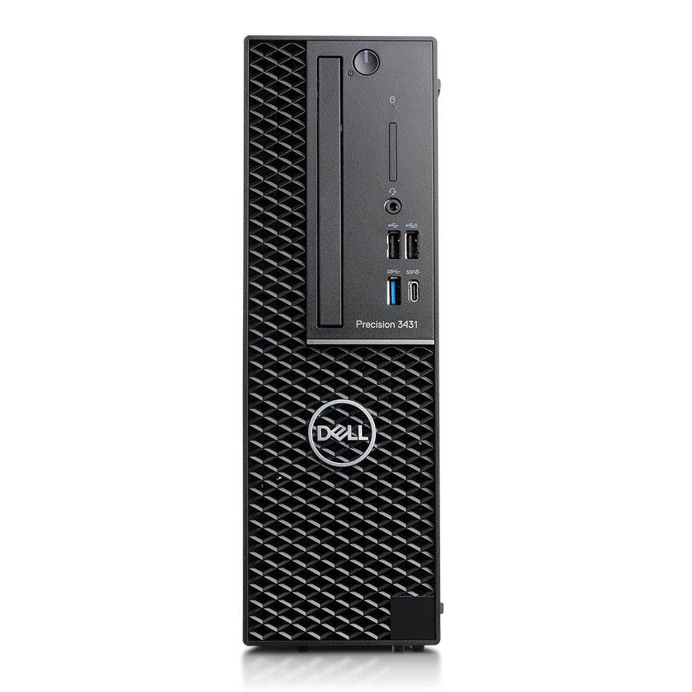 Dell Precision 3431 Desktop Computer SFF Intel Hexa Core i5 9500 up to 4.4GHz 32GB RAM 500GB NVMe SSD Drive Win10 WiFi (Renewed)