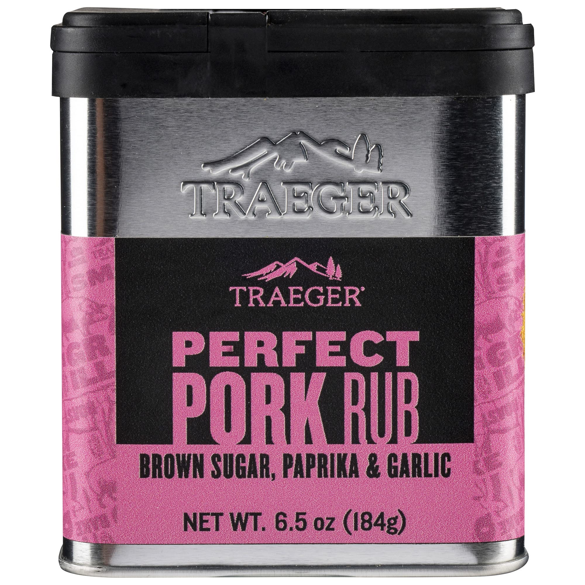 Traeger Grills SPC208 Perfect Pork Rub with Brown Sugar, Paprika & Garlic