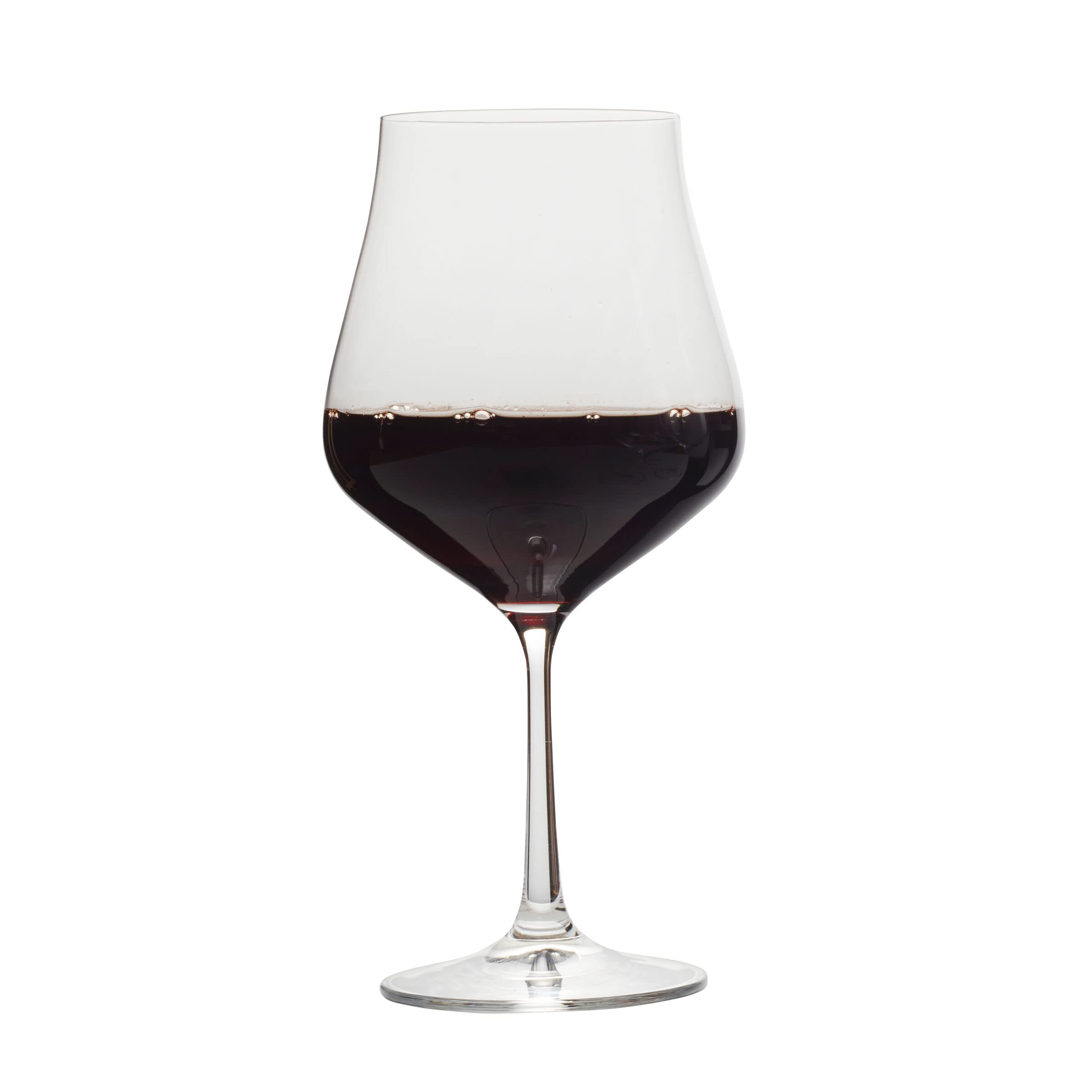 Mikasa Grace Set of 4 Red Wine Glasses, 22-Ounce, Clear