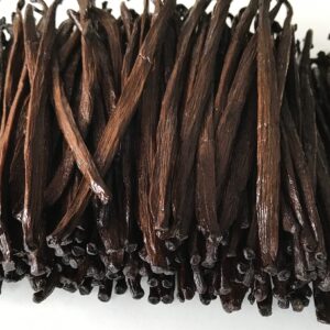 50 Organic Grade A Madagascar Vanilla Beans. Certified USDA Organic for Extract and all things Vanilla by FITNCLEAN VANILLA. ~5" Bulk Fresh Bourbon NON-GMO Pods.