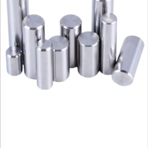 100 Pieces 304 Stainless Steel Cylindrical locating Dowel pin,Diameter 2mm; Total Length 6mm.for Metal Devices, Industrial Mold.