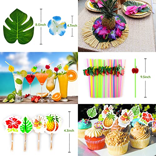 GIFTINBOX Party Decoration Pack Hawaiian Beach Theme Party Favors, Birthday Party Favors