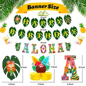 GIFTINBOX Party Decoration Pack Hawaiian Beach Theme Party Favors, Birthday Party Favors